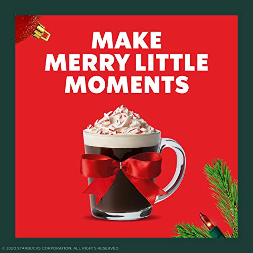 Starbucks Flavored K-Cup Coffee Pods — Peppermint Mocha for Keurig Brewers — 1 box (10 pods)