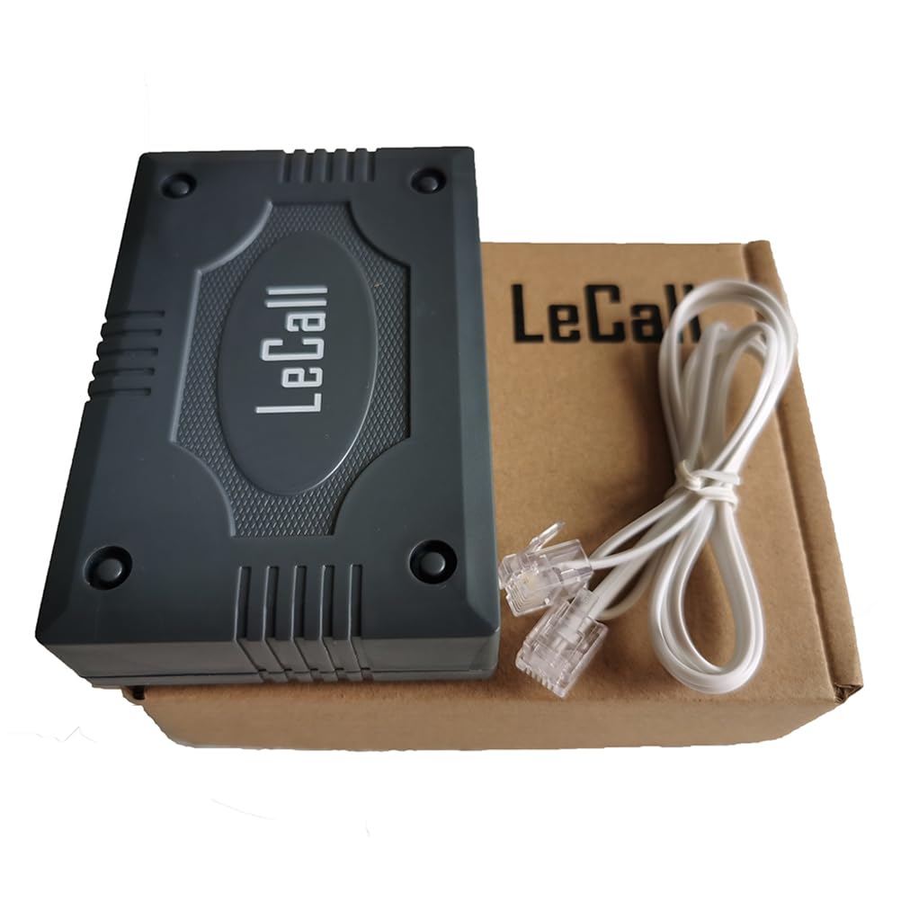 LeCall Outgoing Call Blocker/Outbound Call Blocker/Toll Restrictor/Phone Call Interceptor Programmable, Block 411 Calls TOB115