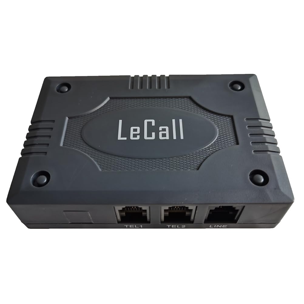 LeCall Outgoing Call Blocker/Outbound Call Blocker/Toll Restrictor/Phone Call Interceptor Programmable, Block 411 Calls TOB115