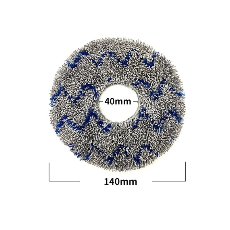 Compatible with E/covacs T10 Turbo/Deebot X1 / omni / X1 Turbo T20 Pro / T20 Pro+ X2 Pro Plus robot Vacuum Cleaner Cleaning rags Accessories