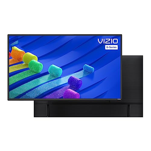 VIZIO 40-Inch Class D-Series Full HD LED 1080p Smart TV, V-Gaming Engine, AirPlay 2 and Chromecast Built-in + Free Wall Mount (No Stands) - D40f-J09 (Renewed)