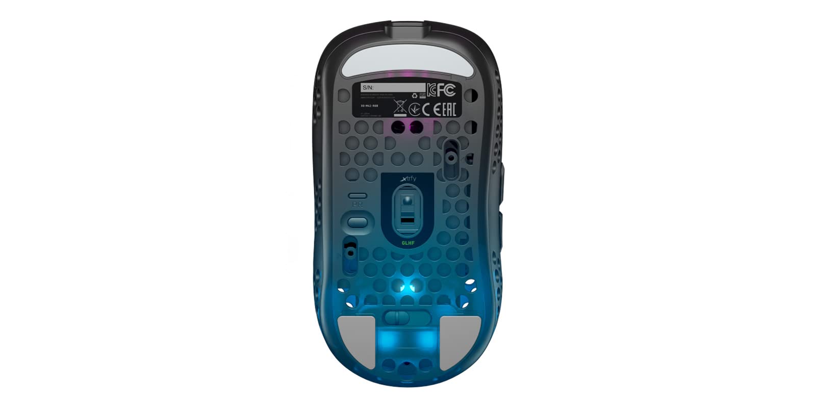 Xtrfy MZ1 Wireless Gaming Mouse Black. Adjustable. Designed by Rocket Jump Ninja