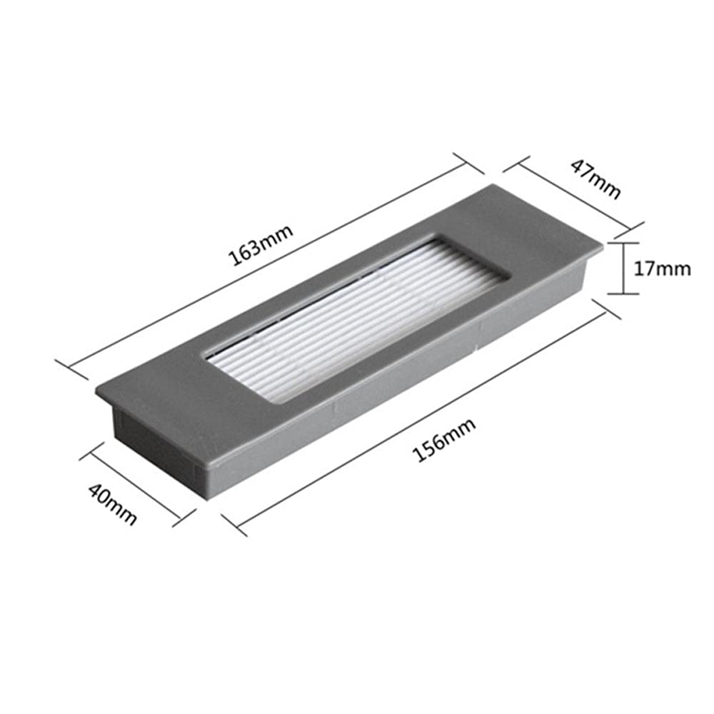 Electropan Accessories for DEEBOT OZMO 920/950/T5/T8/T8 AIVI/T8 Max/N7/N8+/N8 Pro/N8 Pro Plus/T9+/N10 Plus/Yeedi Vac 2 Pro/Vac/Vac Max/Vac Station Robot Vacuum Deebot T8 Replacement Parts