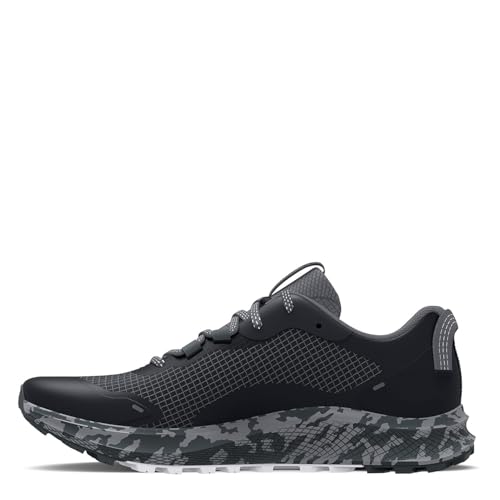 Under Armour Men's Charged Bandit 2 SP, Black/White, 7 Medium US