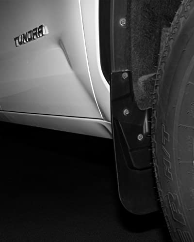 RefitEco Mud Flaps for 2022 2023 Toyota Tundra Accessories All Weather Guard Mud Guards Splash Front & Rear 4pcs Set