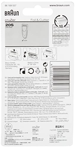 Braun Replacement Foil - CruZer1, 2, 3, 4-2000 Series
