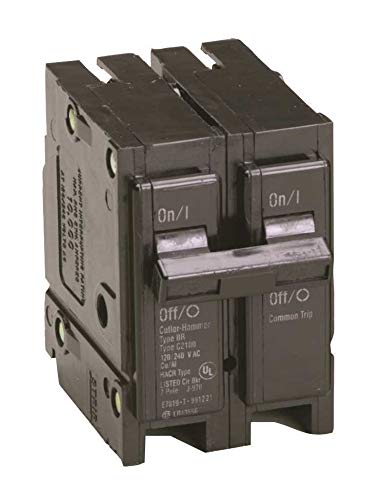 Eaton BR220 20 Amp Double Pole Circuit Breaker