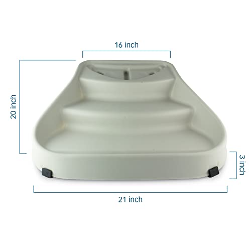 PET STANDARD Ramp Compatible with Litter-Robot Litter Box (Beige)