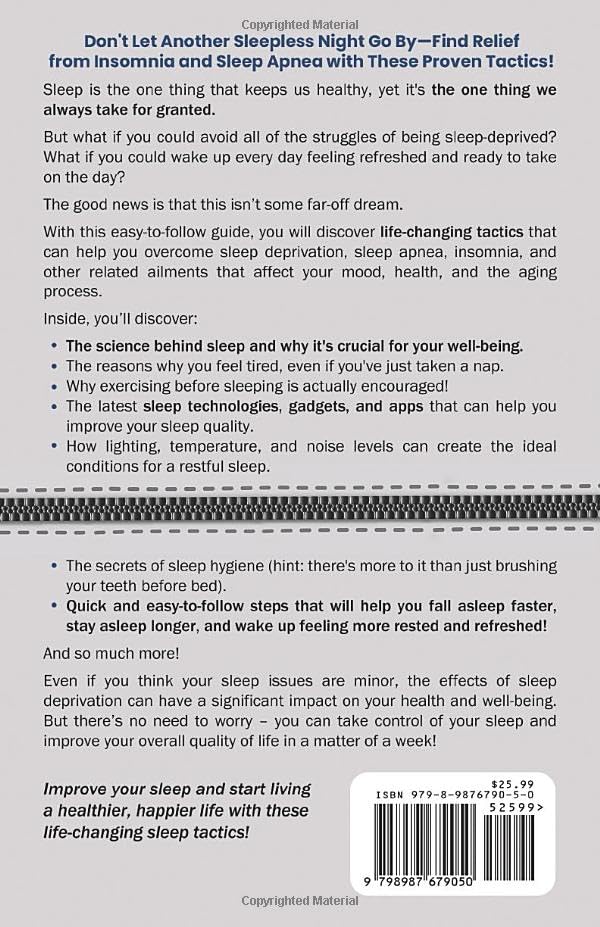 Sick & Tired: 10 Life-Changing Tactics For Combating Sleep Deprivation, Sleep Apnea, Insomnia, and Other Related Ailments (The Max Sampson Collection)