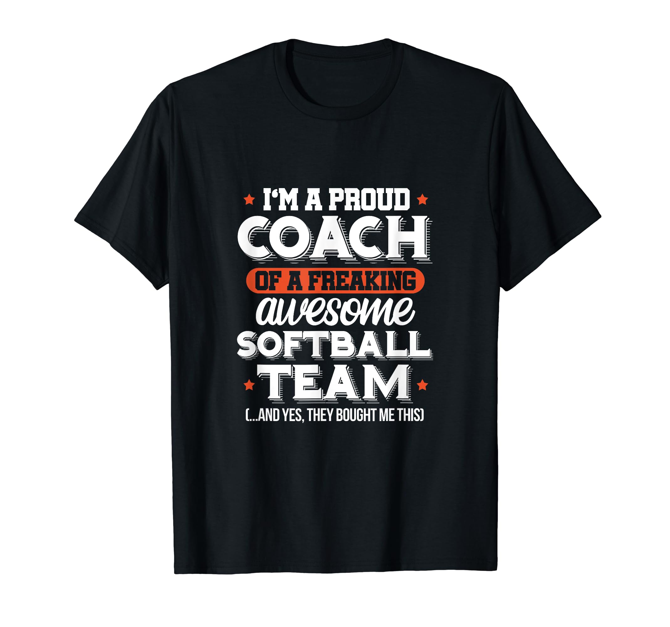 Coach Ich bin ein stolzer Trainer eines verdammt tolle Softball Team T-Shirt