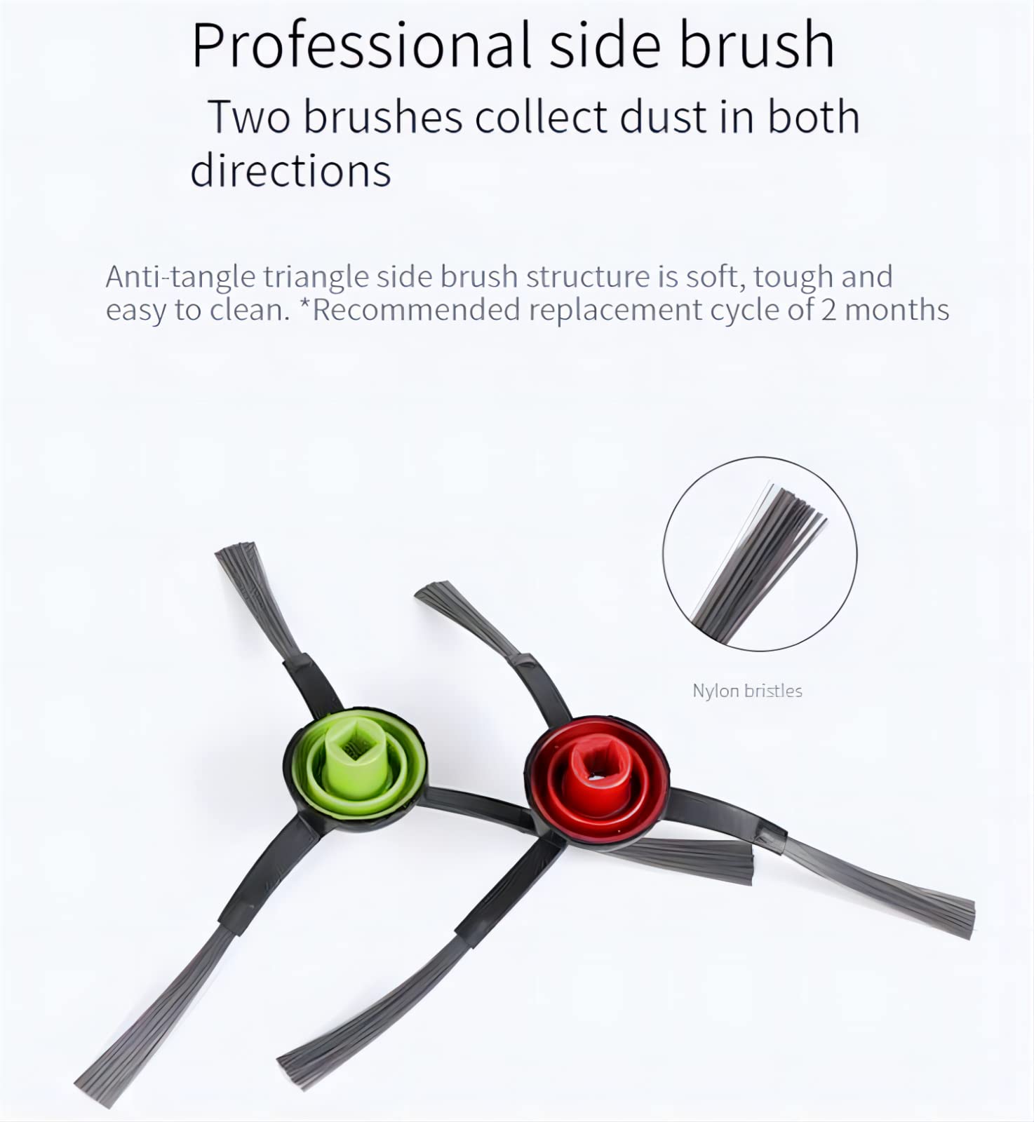 Szxtdzsw Compatible with Ecovacs Deebot X1 Omni,X1 TURBO,X1 Plus Robotic Vacuum Cleaners Replacement Part Kit-1 main brush, 5 dust bags, 4 mop cloth pads, 2 HEPA filters, 6 side brushes