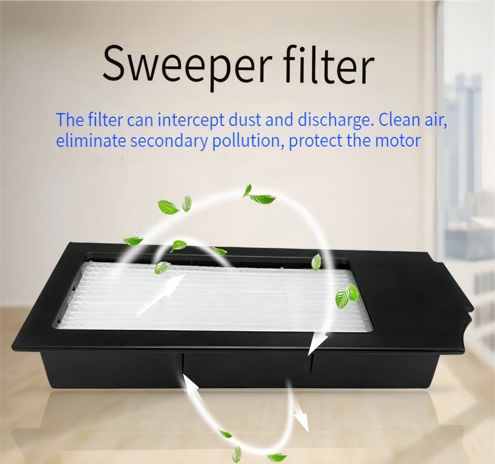 Szxtdzsw Compatible with Ecovacs Deebot X1 Omni,X1 TURBO,X1 Plus Robotic Vacuum Cleaners Replacement Part Kit-1 main brush, 5 dust bags, 4 mop cloth pads, 2 HEPA filters, 6 side brushes