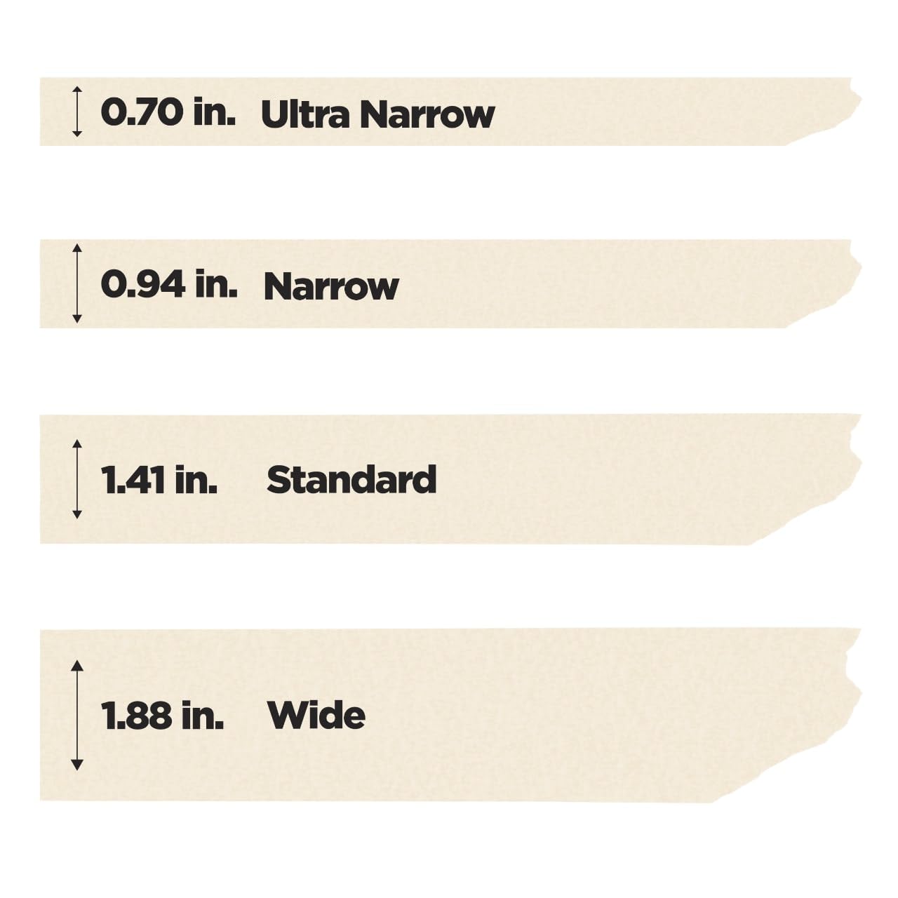 Scotch Contractor Grade Masking Tape, 0.94 inches by 60.1 yards (360 yards total), 2020, 6 Rolls