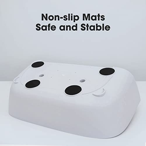 CATLINK Ramp, Compatible with All CATLINK Self Cleaning Cat Litter Box, Easy Entry for Elder Cats, Kitten and Cats with Limited Mobility, Traps Mess from Box and Paws (Grey)