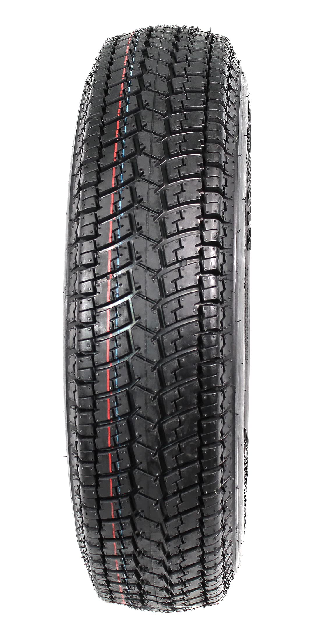 eCustomrim Trailer Tire On Rim ST175/80D13 175/80 D 13 Load Range C 5 Lug White Spoke Wheel - 2 Year Warranty w/Free Roadside