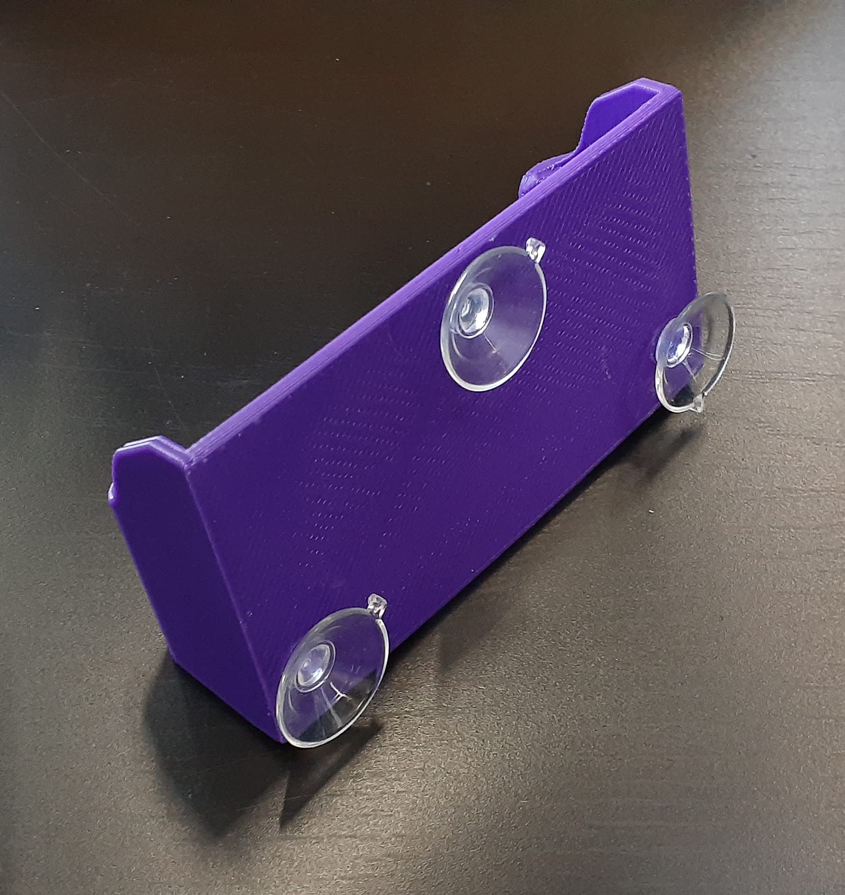Free Thought Designs EZ Pass Holder for New EZ-Pass and I-Pass - Toll Transponder Holder - High Temp - 3 Point Mount (1 Pack) - Purple