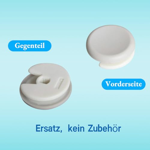 Timorn Analog Stick Cap Replacement (White, Plastic) for 3DS, 3DS LL, 3DS XL, New 3DS Controllers