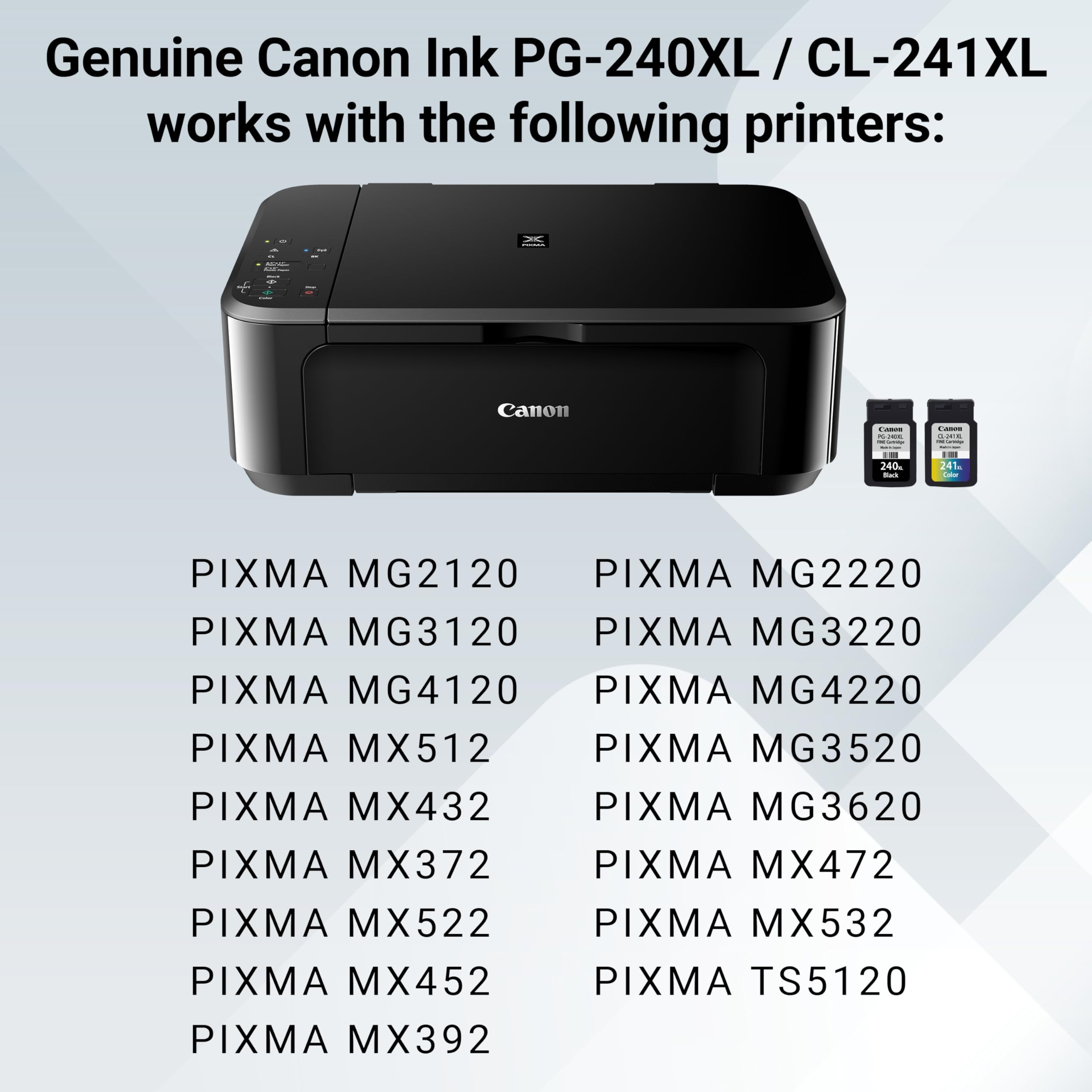 Canon PG-240 XL / CL-241 XL Amazon Pack