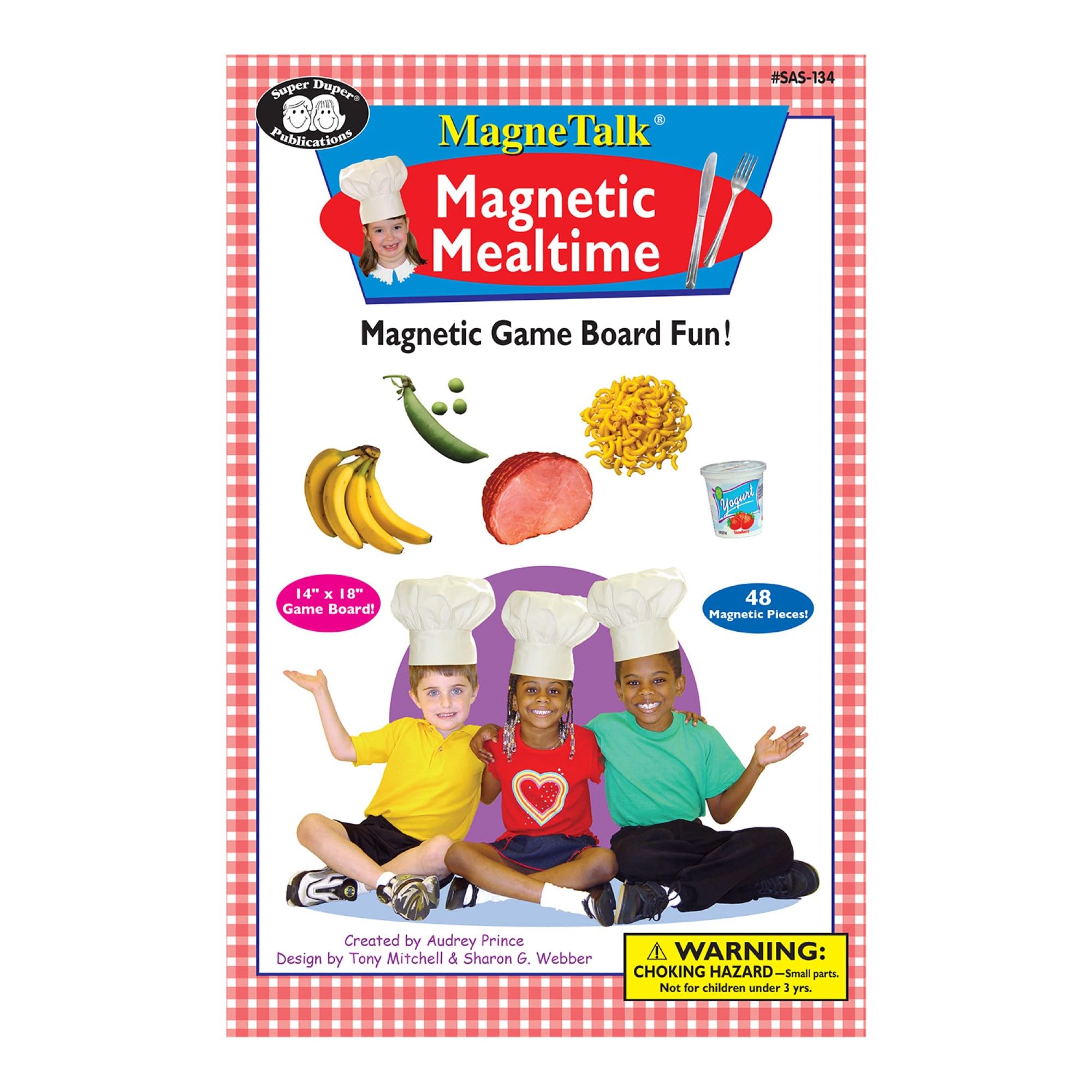 Super Duper Publications | Magnetic Mealtime Board Game | Educational Learning Resource for Children