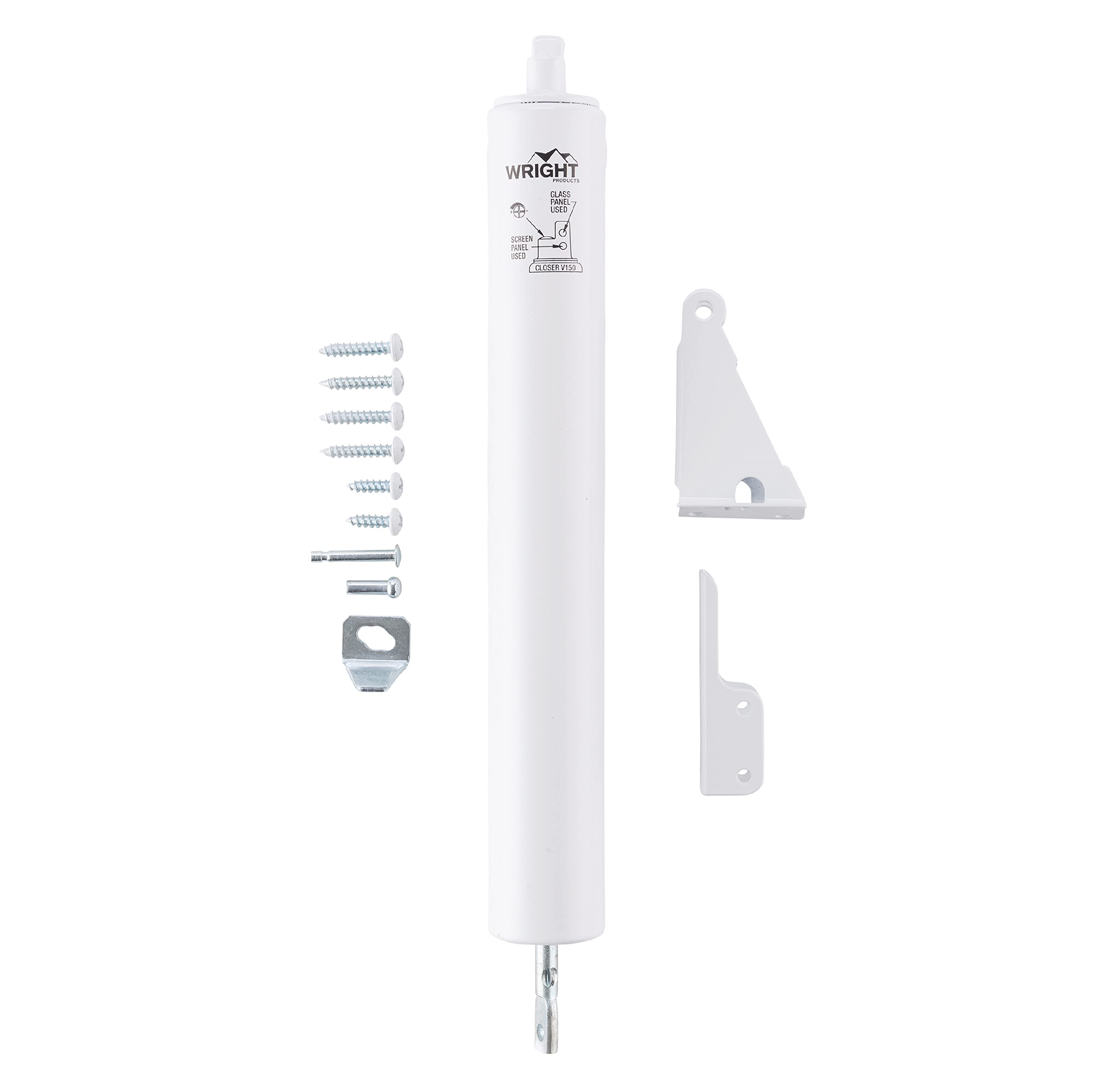 Wright Products V150WH Heavy Duty Pneumatic Closer, White