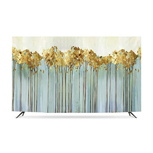 Screen Protector 32-86 Inch Indoor Universal TV Cover Dust Cover,Home TV Cover LCD TV Dustproof Cover for Desktop TV,LED Screen Monitor(Size:40 in)