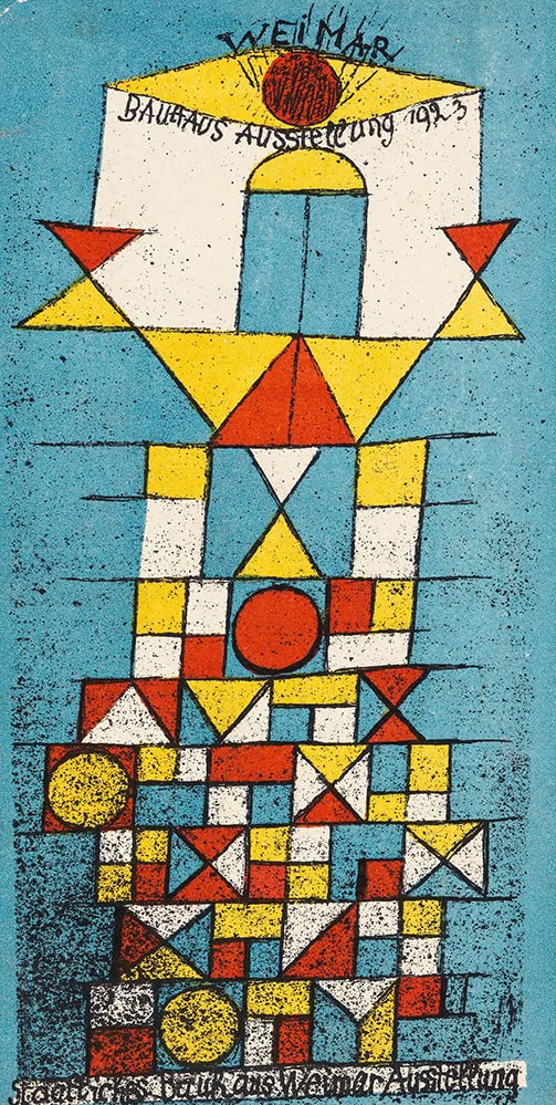 ArtDirect The Sublime Page (1923) 5x10 UnFramed Museum Art Print Poster Ready for Framing by Paul Klee (German, 1879-1940)