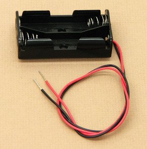 SEOH Double Battery Holder AA with 12in Wire Leads for Physics