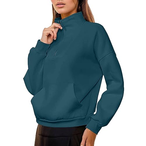 Long Leather Jacket Women Long Sleeve tee Shirts for Women Smocked Cuffed Low Cut Shirt Silver Necklace for Women Tunic Sweatshirt Tunic Shirt Tops for Legging Solid Long Sleeve Football mom