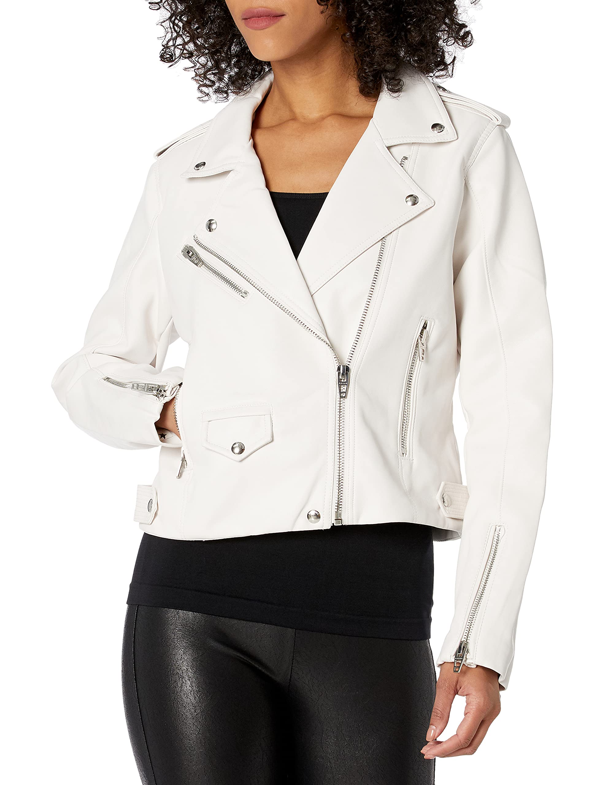 Blank NYC Pu Moto Jacket Pure Motivation MD