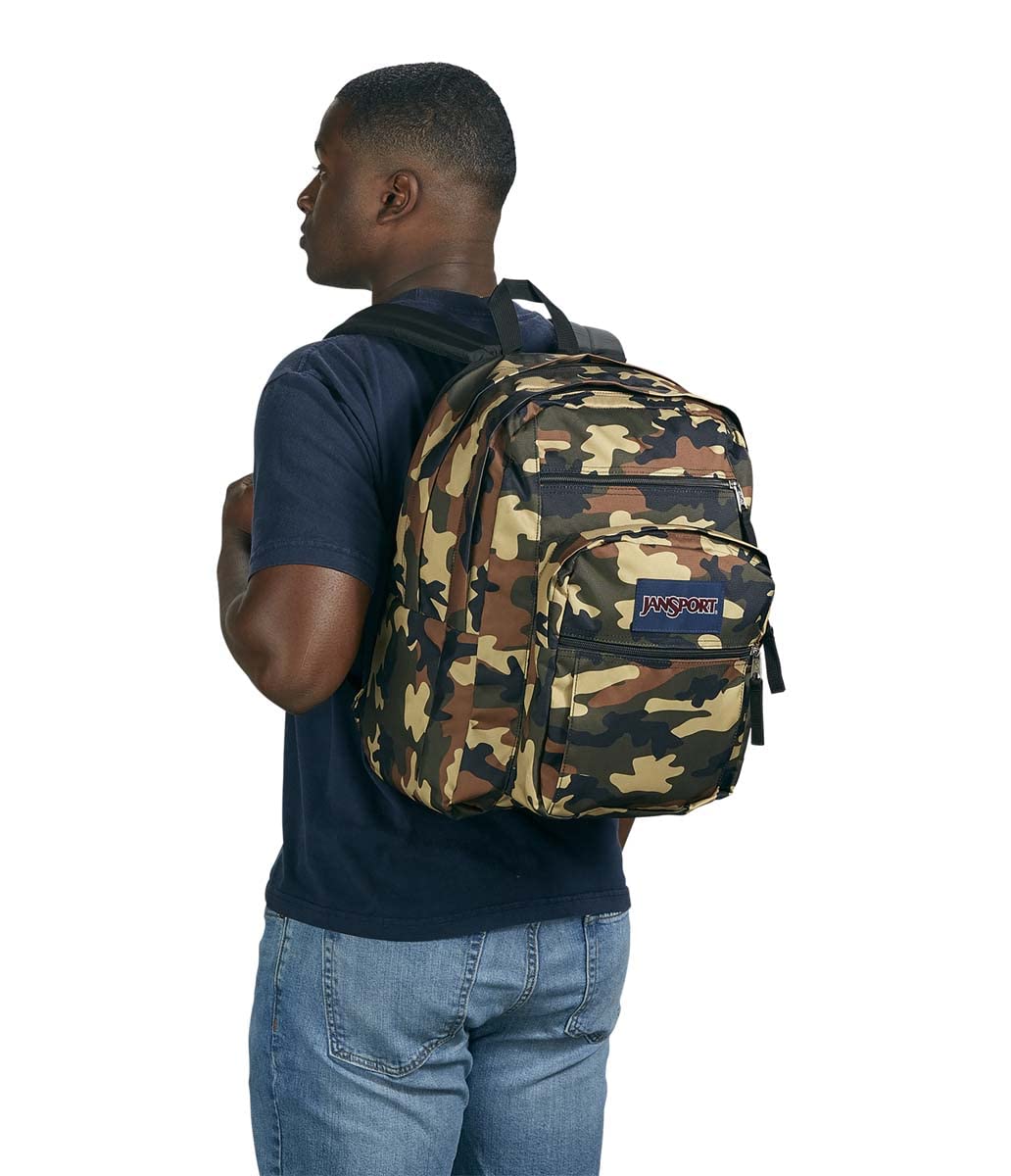 JanSport Laptop Backpack - Computer Bag with 2 Compartments, Ergonomic Shoulder Straps, 15” Laptop Sleeve, Haul Handle - Book Rucksack - Buckshot Camo