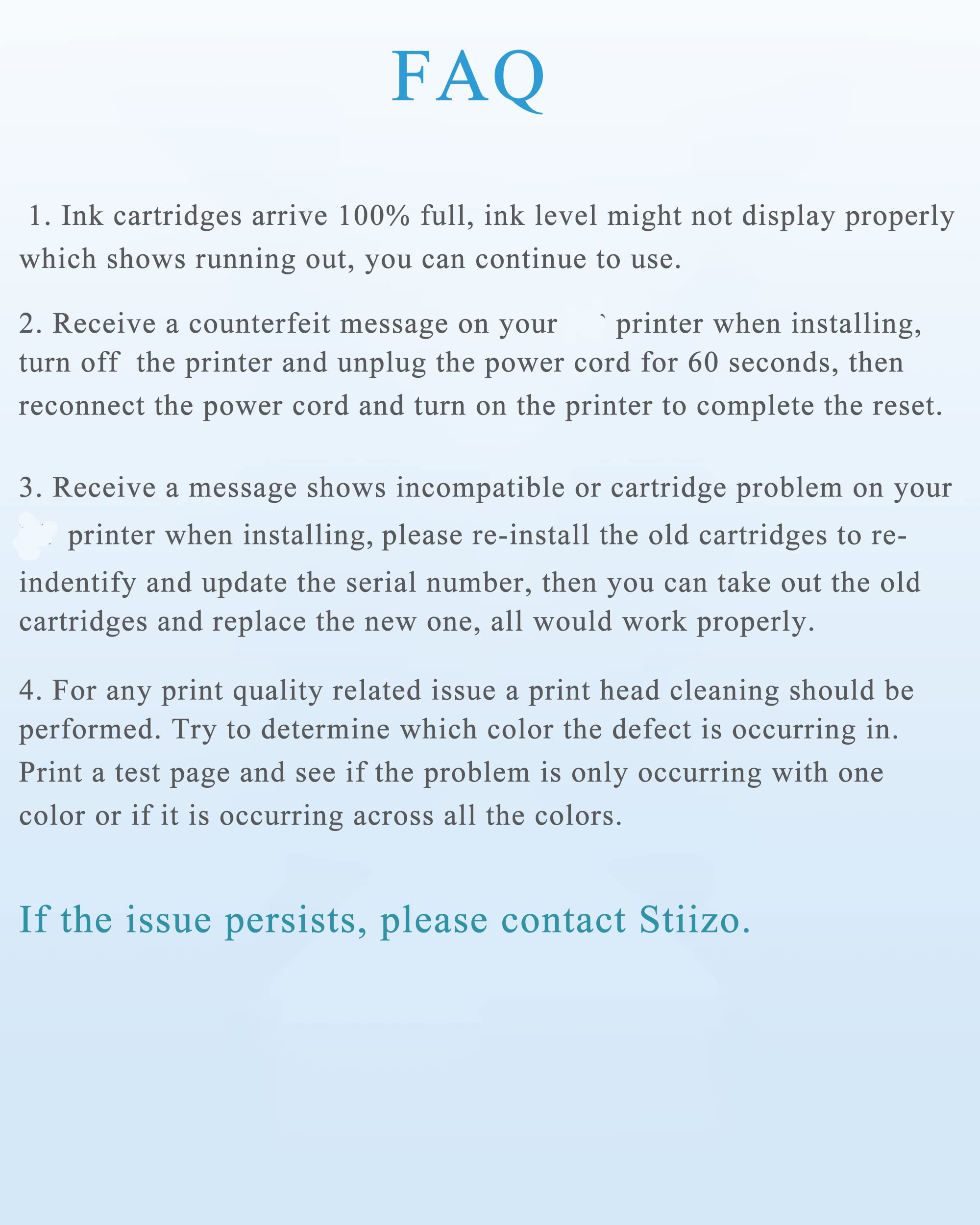 Stiizo 952XL Higher Yield Upgraded Ink Cartridges Replacement for 952 XL Compatible with OfficeJet Pro 8710 8720 8702 7720 7740 8715 8730 8740 8216 8725 8700 Printer ( 4 Pack)