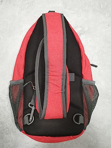 WATERFLY Crossbody Sling Backpack Sling Bag Travel Hiking Chest Bag Daypack