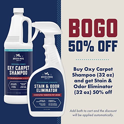 Rocco & Roxie Litter Box Odor Eliminator – Best Natural Urine Deodorizer for Cat Litter Boxes – You Won’t Need to Change The Cat Litter as Often – Fresh Scent – Safe for Kitty (12 oz Bottle)