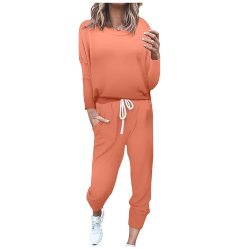 Denim Set Womens Sweatsuits 2 Piece Set Sport Outfits Sets Womens Leather Jackets Two Piece Jogger Sets for Women Two Piece Set Crop top Wide Leg Pants Sweatshirts Jogger Pant Active Tracksuit