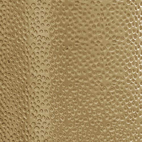 Christopher Knight Home Kaylee Modern Round Hammered Iron Accent Table (2 Pack) -Gold