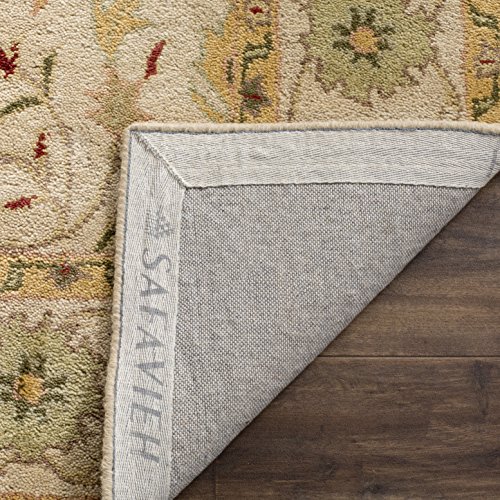 SAFAVIEH Antiquity Collection 8'3" x 11' Ivory AT14A Handmade Traditional Oriental Premium Wool Area Rug