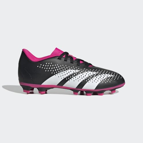 adidas Predator Match Unisex-Child Shin Guards Accuracy.4 Flexible Ground Black/White/Team Shock Pink 2