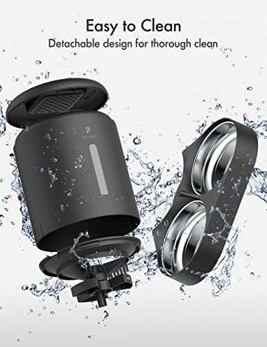 PETLIBRO Automatic Cat Feeder for Two Cats, 5L Dry Food Dispenser with Splitter and Two Stainless Bowls, 10s Meal Call and Timer Setting, 50 Portions 6 Meals Per Day for Cat and Dog