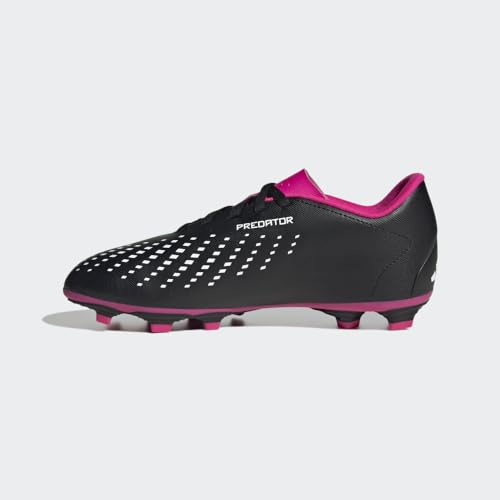 adidas Predator Match Unisex-Child Shin Guards Accuracy.4 Flexible Ground Black/White/Team Shock Pink 2