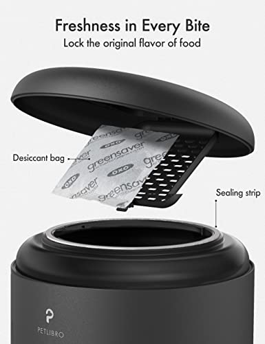 PETLIBRO Automatic Cat Feeder for Two Cats, 5L Dry Food Dispenser with Splitter and Two Stainless Bowls, 10s Meal Call and Timer Setting, 50 Portions 6 Meals Per Day for Cat and Dog
