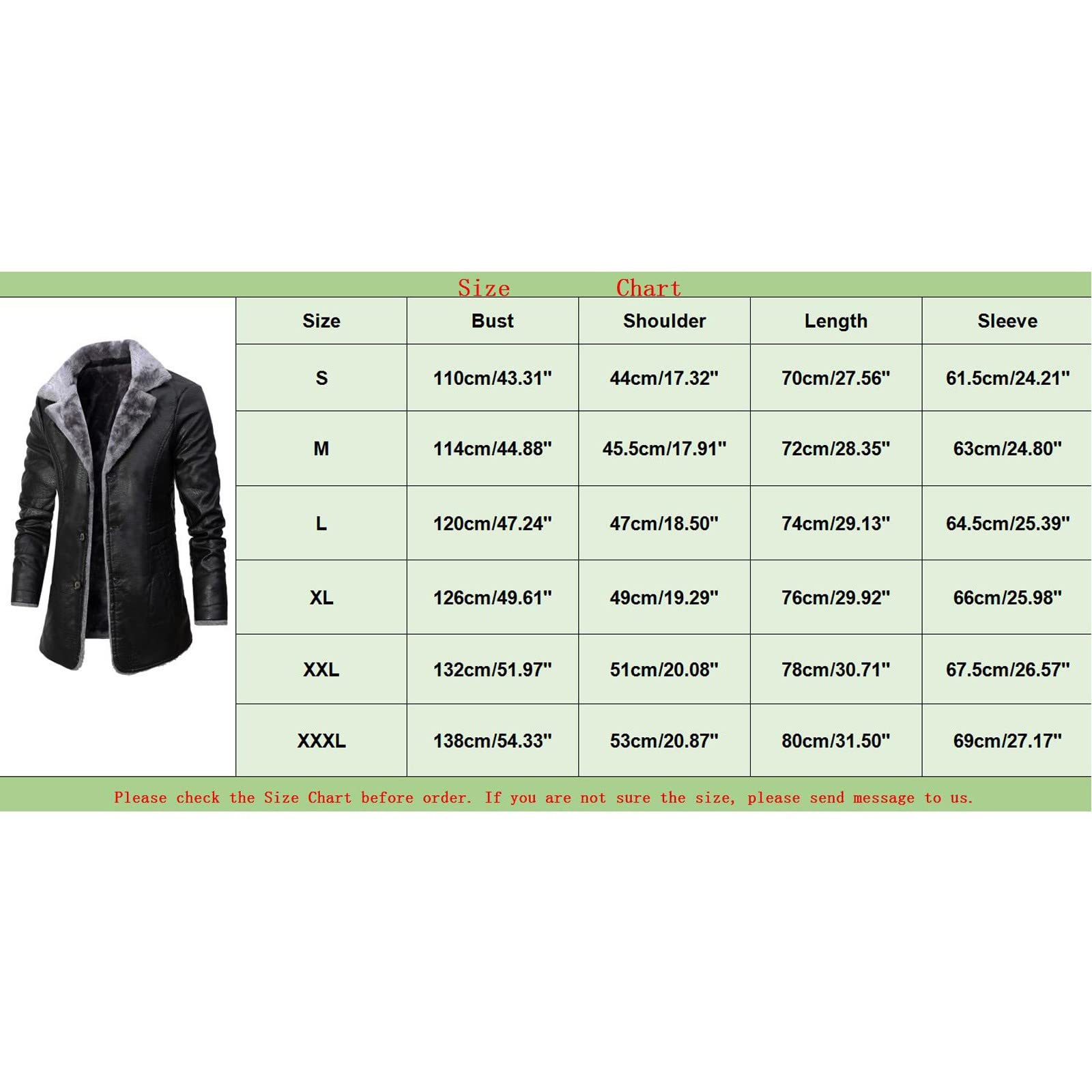 Hatop Men's Winter Fleece Jacket Sherpa Lined Faux Leather Jacket Warm Outwear Coat with Fur Collar, Brown, X-Large