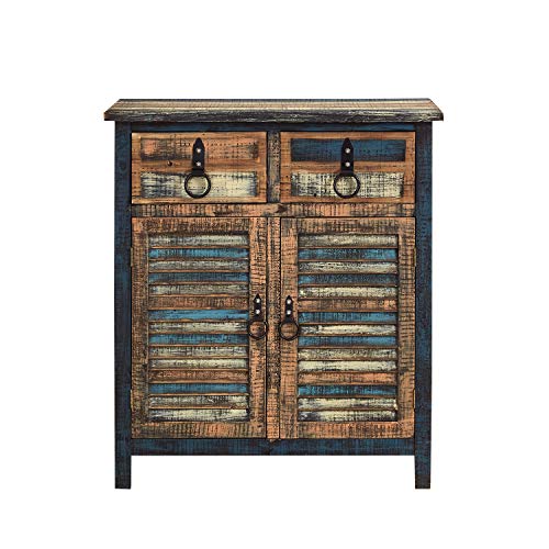 Powell Furniture Calypso Console 2-Drawers/2-Doors