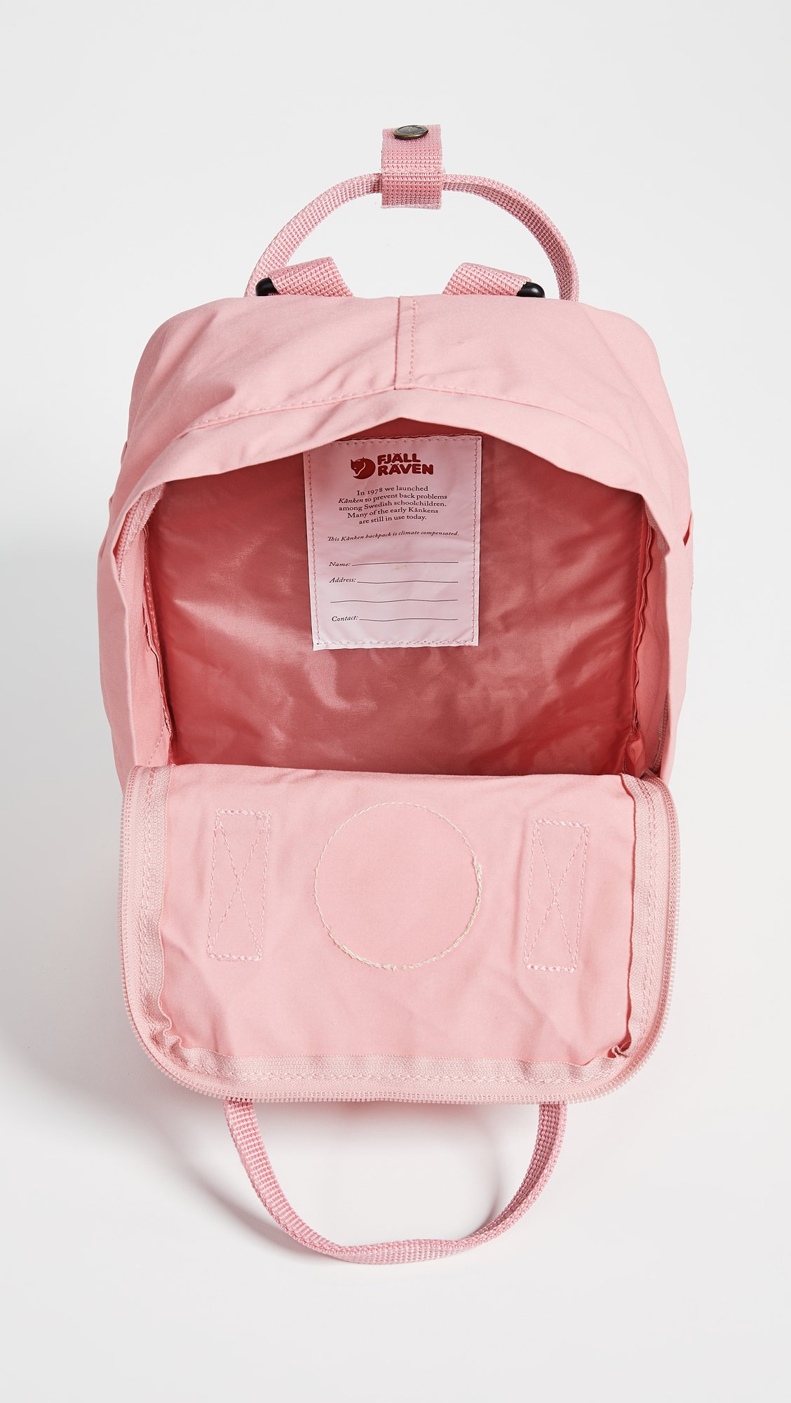 Fjallraven Women's Kanken Mini Backpack, Pink, One Size