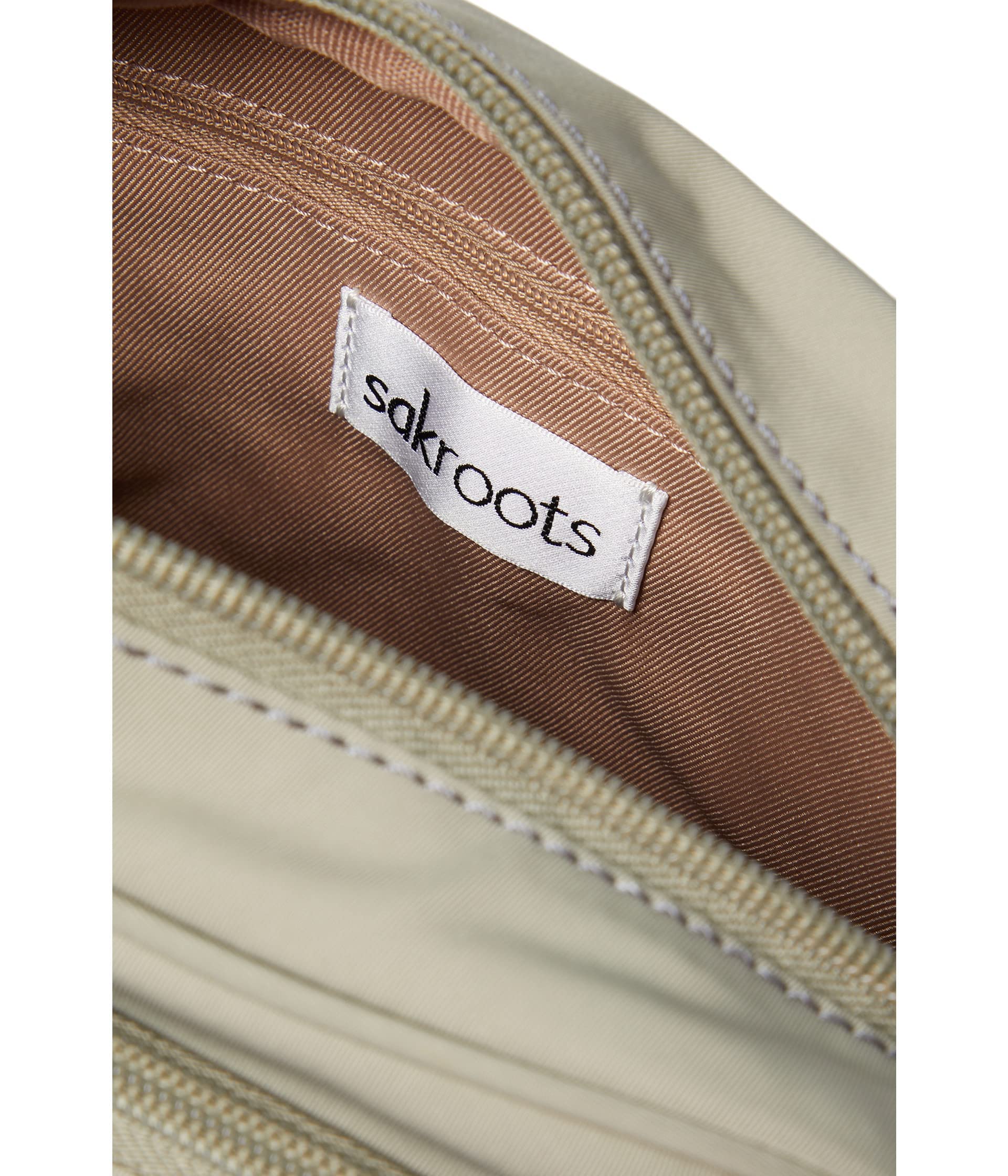 Sakroots Westwood Crossbody in Eco-Twill, Convertible Design, Sage