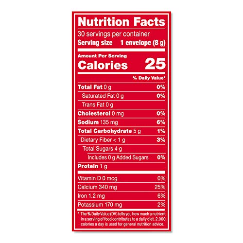 Nestle Cocoa Mix No Sugar Added 30 Count .28 Oz Packets