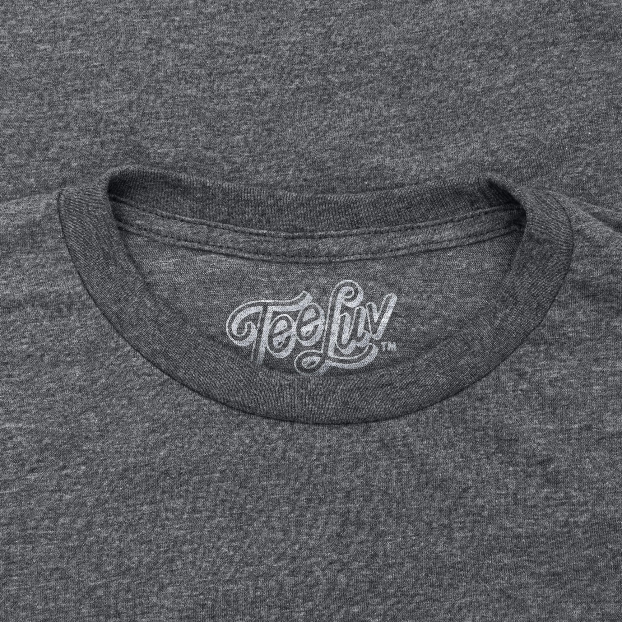 Tee Luv Tootsie Roll Pop Wanna Lick T-Shirt - Tootsie Pop Mr Owl Graphic Tee Shirt (Graphite Heather) (M)