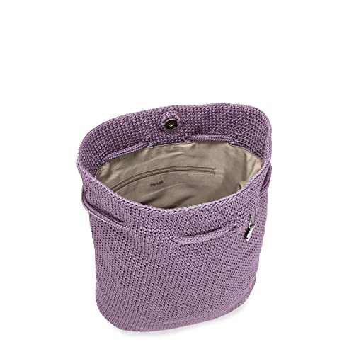 The Sak Large Dylan Backpack in Crochet, Adjustable Backstrap, Heather