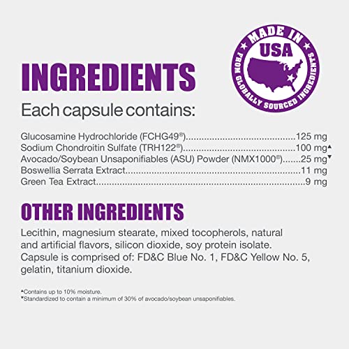Nutramax Dasuquin Joint Health Supplement for Cats - With Glucosamine, Chondroitin, ASU, Boswellia Serrata Extract, and Green Tea Extract, 84 Capsules