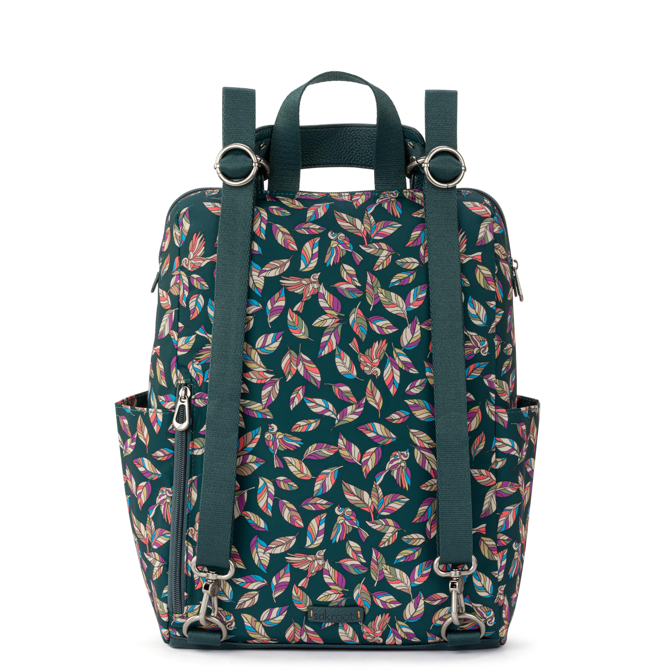 The Sak Womens Loyola Convertible Backpack Marine Treehouse One-Size