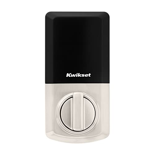 Kwikset SmartCode 260 Keyless Electronic Keypad Deadbolt, Microban Protected Keypad, Auto Door Lock, SmartKey Re-Key Security, Satin Nickel